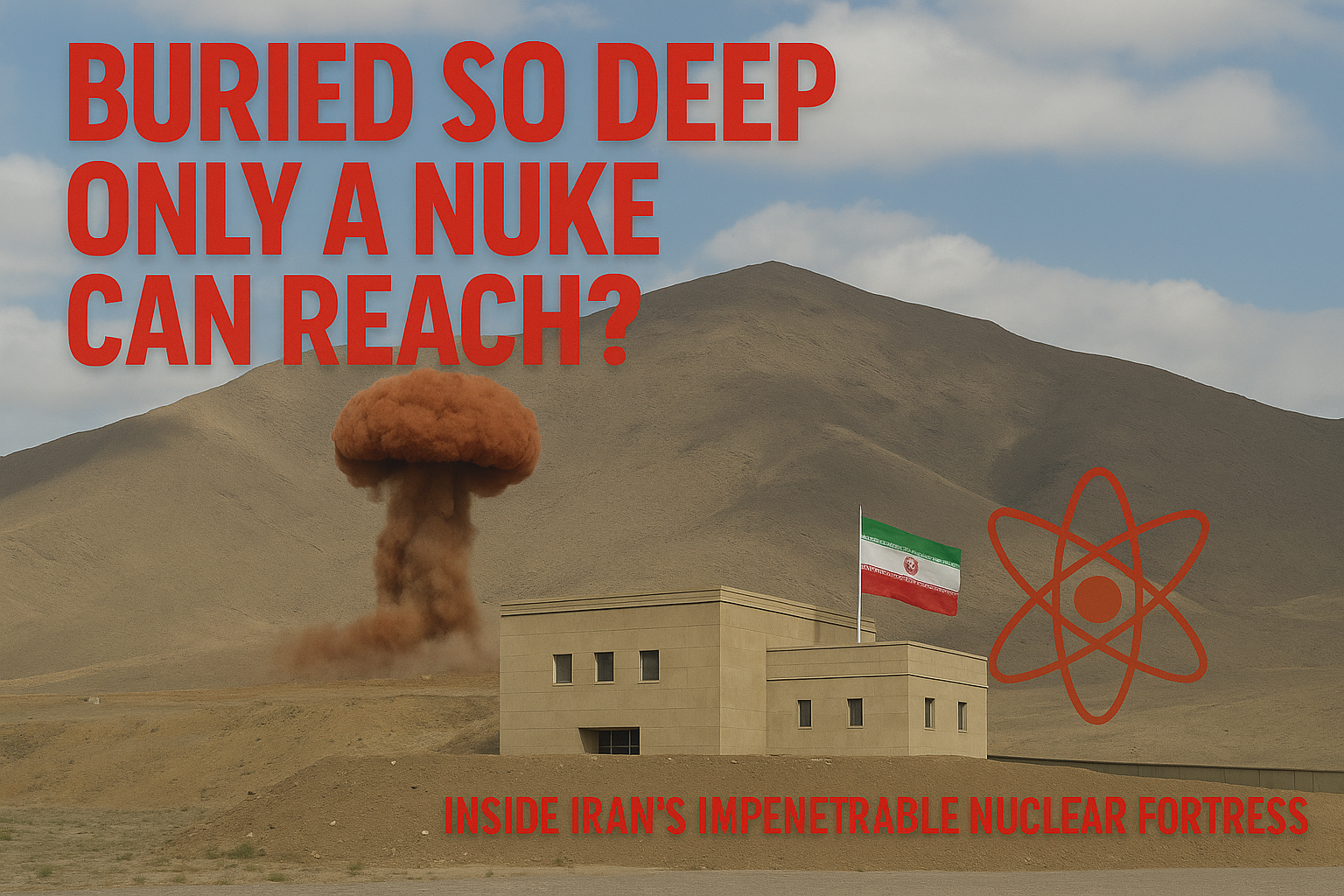 Inside Iran’s Impenetrable Nuclear Fortress : Buried So Deep, Only a ...