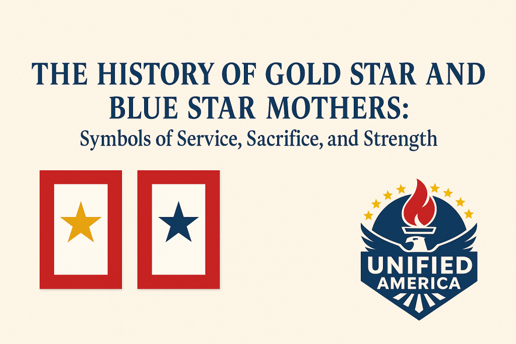 The History of Gold Star and Blue Star Mothers: Symbols of Service ...